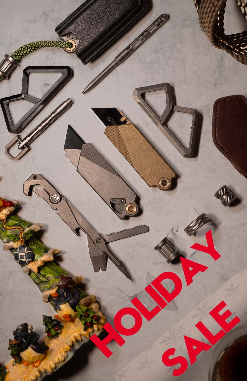 PICHI DESIGN - Everyday Carry Titanium Products
