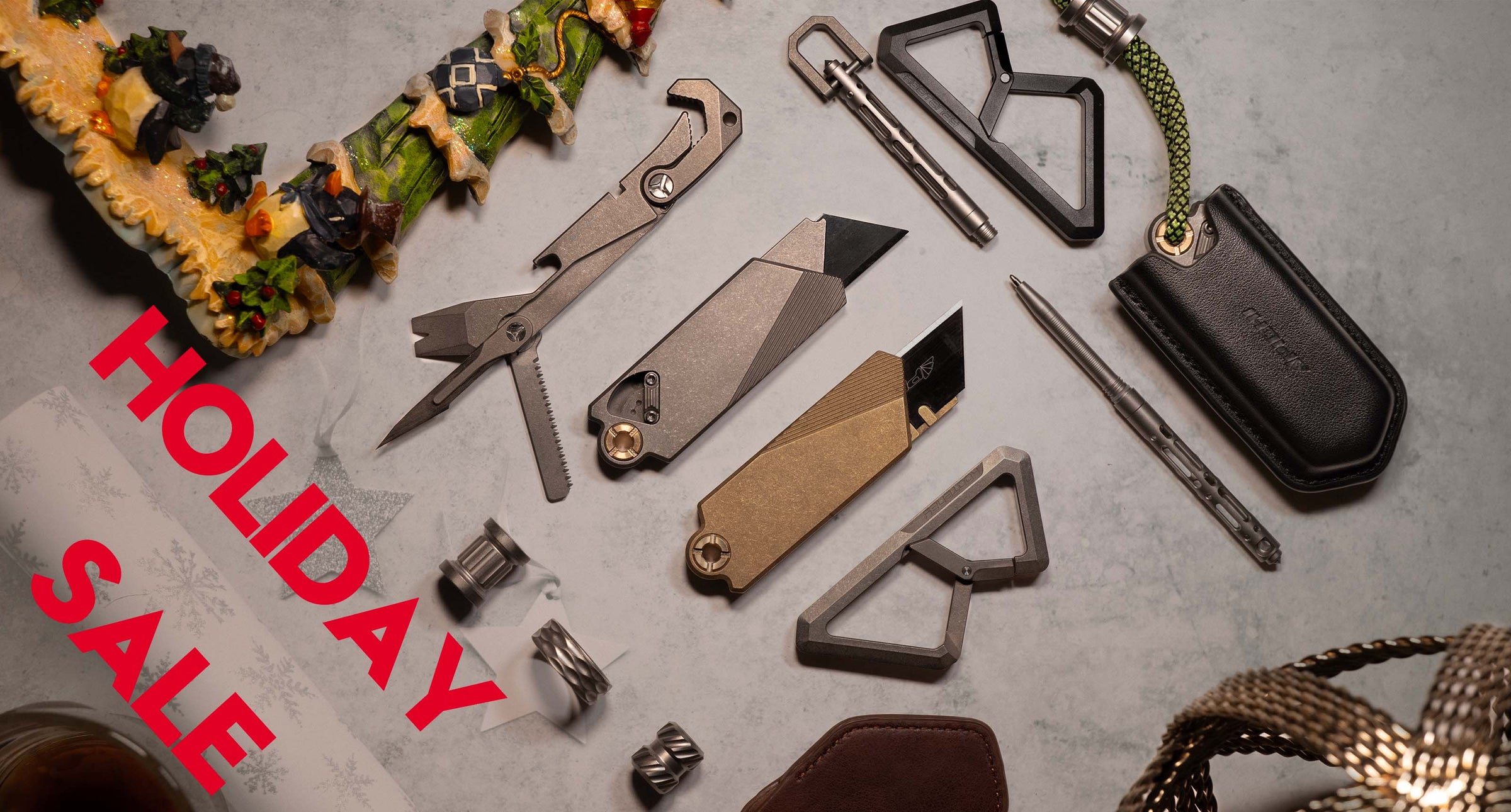 PICHI DESIGN - Everyday Carry Titanium Products
