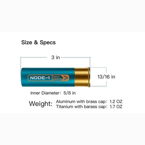 Node - 1 Storage Capsule Aluminum Blue
